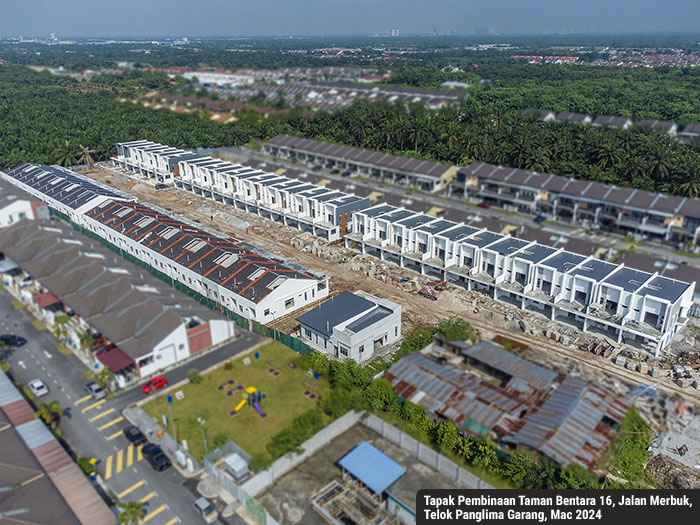 Status Terkini Taman Bentara 16 - Rumah Teres 2 Tingkat & 1 Tingkat ...