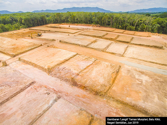 Status Terkini Taman Musytari, Batu Kikir - Mega 3 Housing