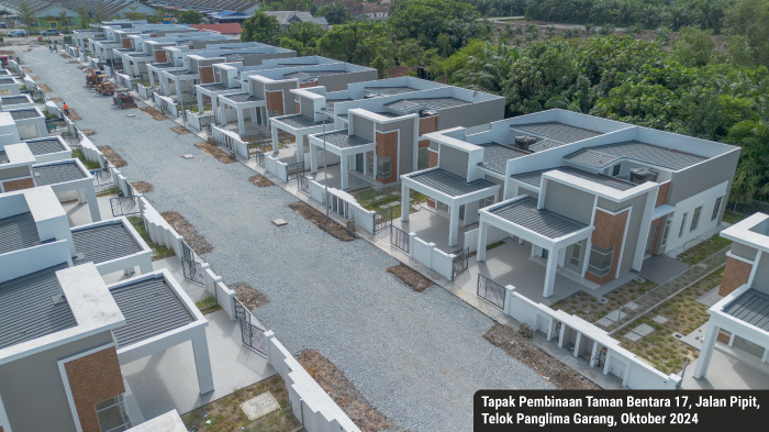 Perkembangan Terbaru Taman Bentara 17 - Rumah Berkembar (Semi-D) Satu Tingkat - Mega 3 Housing