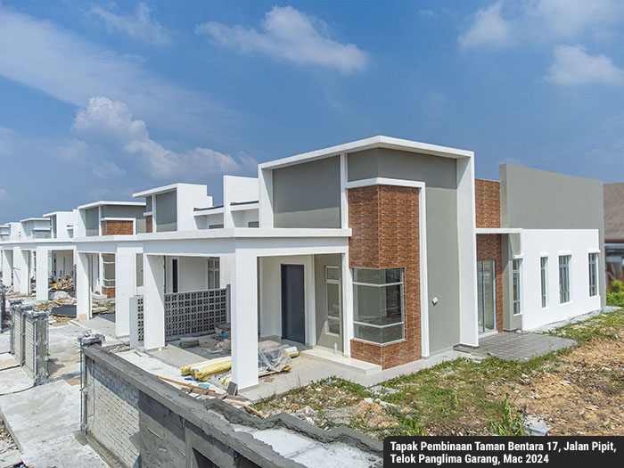 Perkembangan Terbaru Taman Bentara 17 - Rumah Berkembar (Semi-D) Satu ...