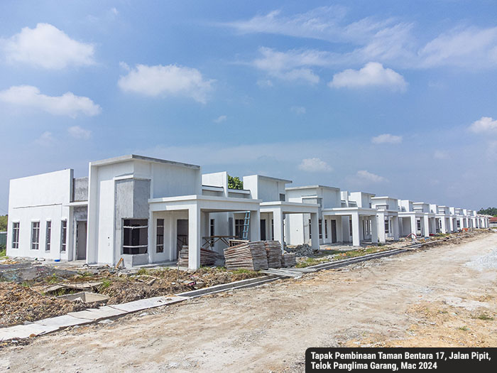 Perkembangan Terbaru Taman Bentara 17 - Rumah Berkembar (Semi-D) Satu ...