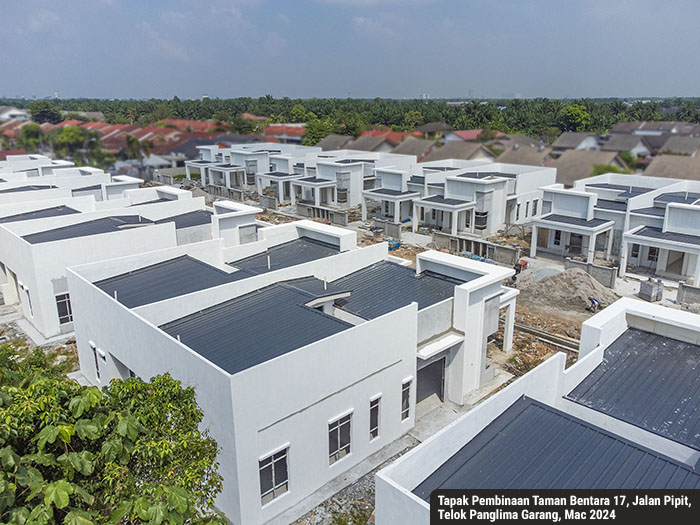 Perkembangan Terbaru Taman Bentara 17 - Rumah Berkembar (Semi-D) Satu ...