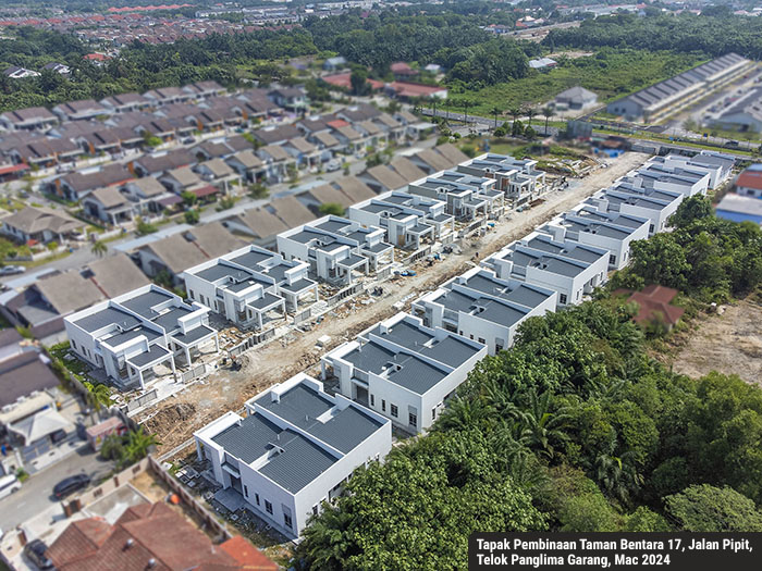 Perkembangan Terbaru Taman Bentara 17 - Rumah Berkembar (Semi-D) Satu ...